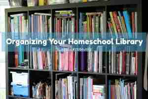 Organizing Your Homeschool Library - Blog, She Wrote