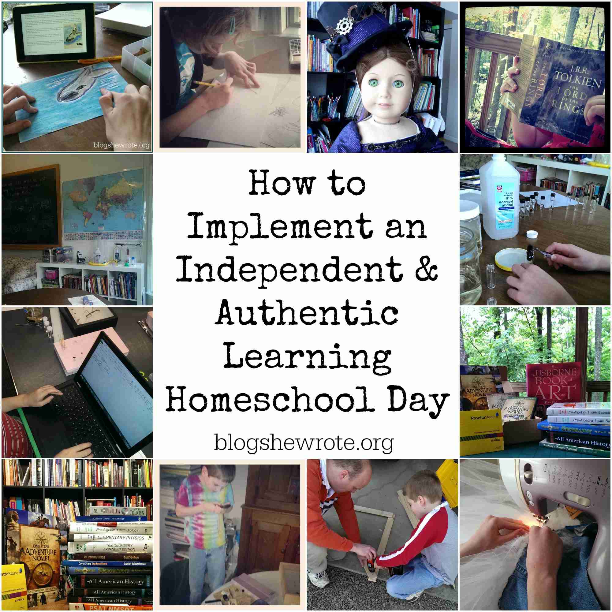 How to Implement an Independent & Authentic Learning Homeschool Day ...