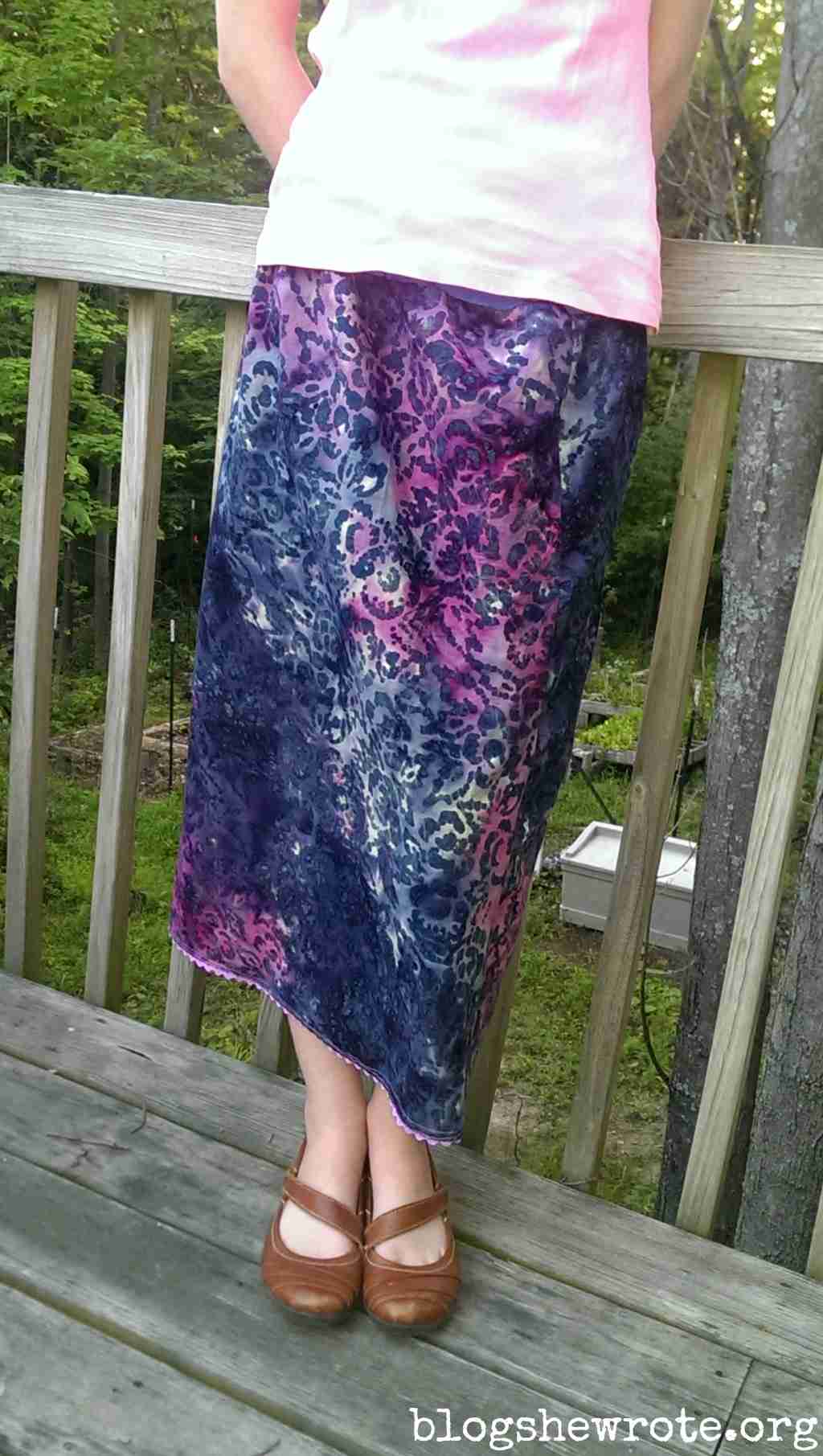 Designing a Simple Batik Skirt - Blog, She Wrote